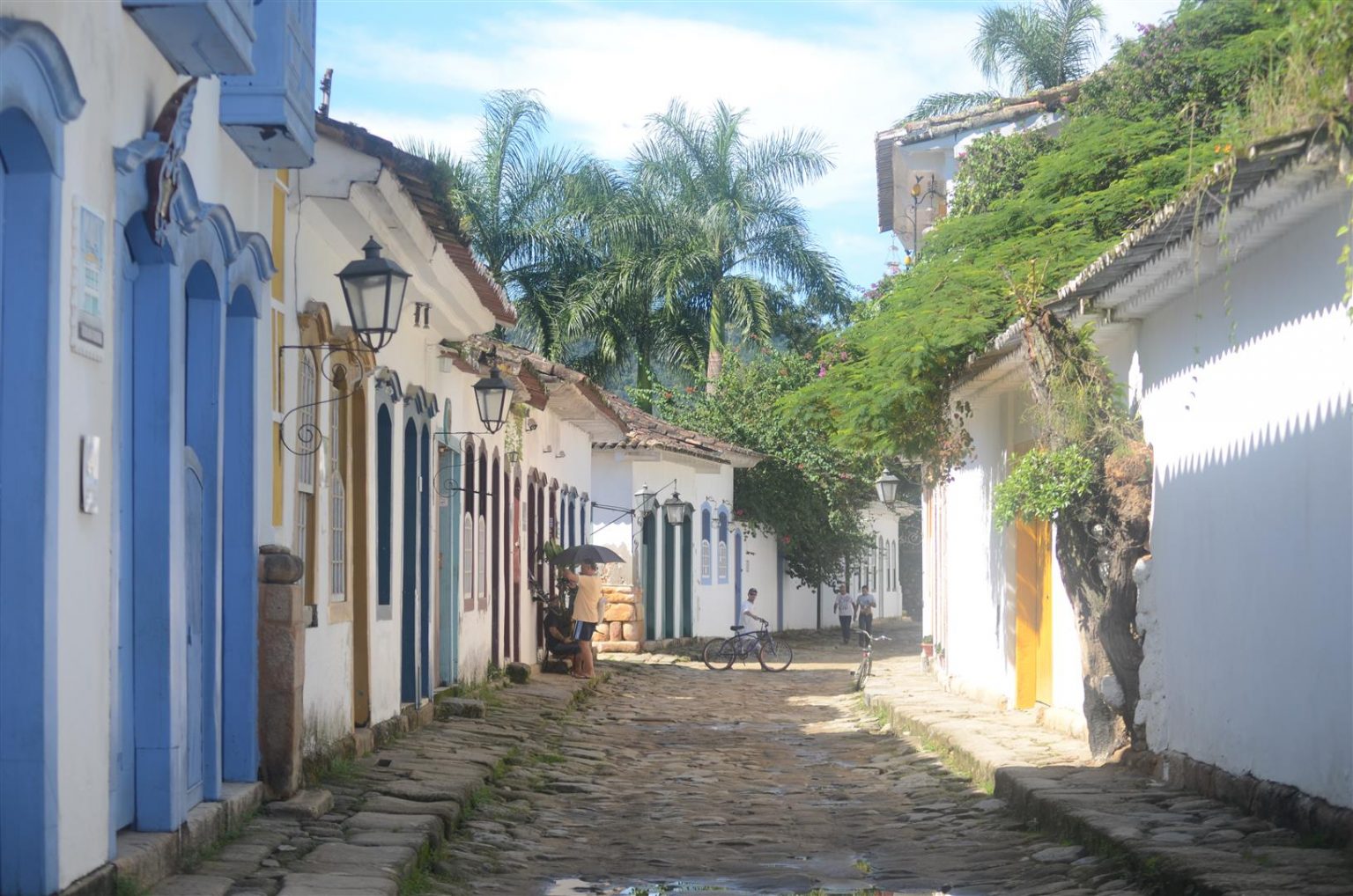 Detalhes do Centro Histórico de Paraty - O Traçado das Ruas